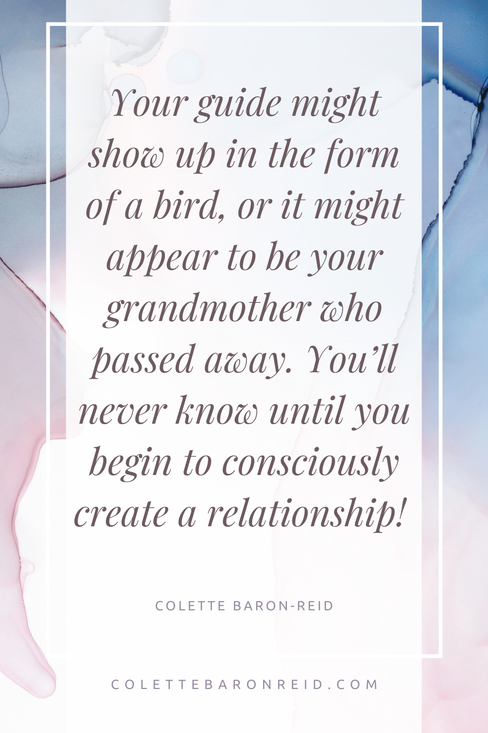 How To Connect To Your Spirit Guides - Colette Baron-Reid | Oracle ...