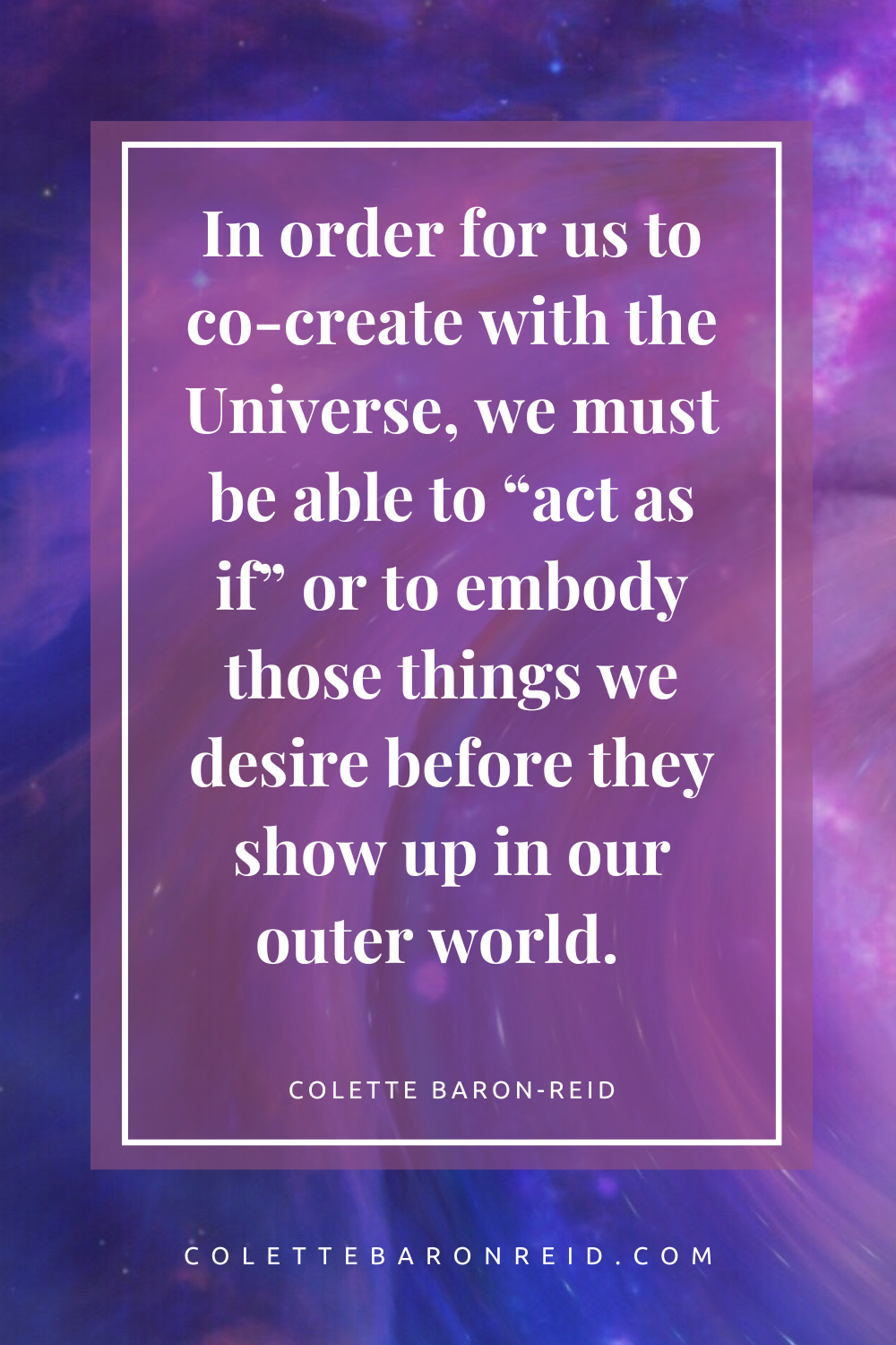 How to Align With the Universe to Manifest & Receive - Colette Baron ...