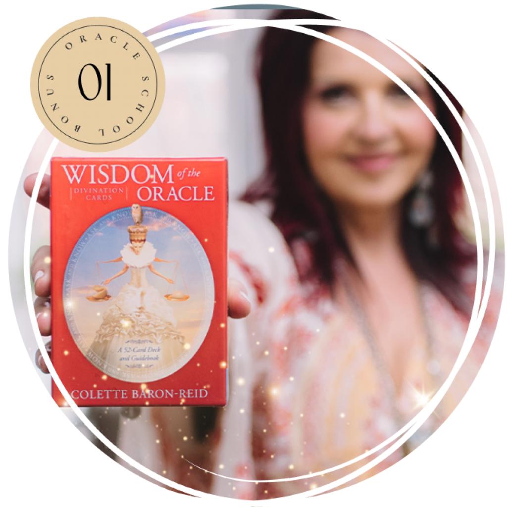 Oracle School 2022 - Oracle-Flix Sales Page - Colette Baron-Reid | Oracle Cards | Founder of ...